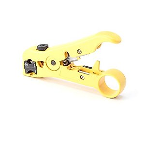 Premium Coaxial Cable Cutter/Prepping Tool for RG59, RG6, RG7, and RG11 - Stripping Tool for Category Cable- CAT6 CAT5 CAT3 Stripper - Universal for coaxial and cat wire