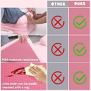 ANTSOUL Toddler Couch with Folding Function, Kids Couch Choose Short Plush Fabrics and Colors for 1-3 Old