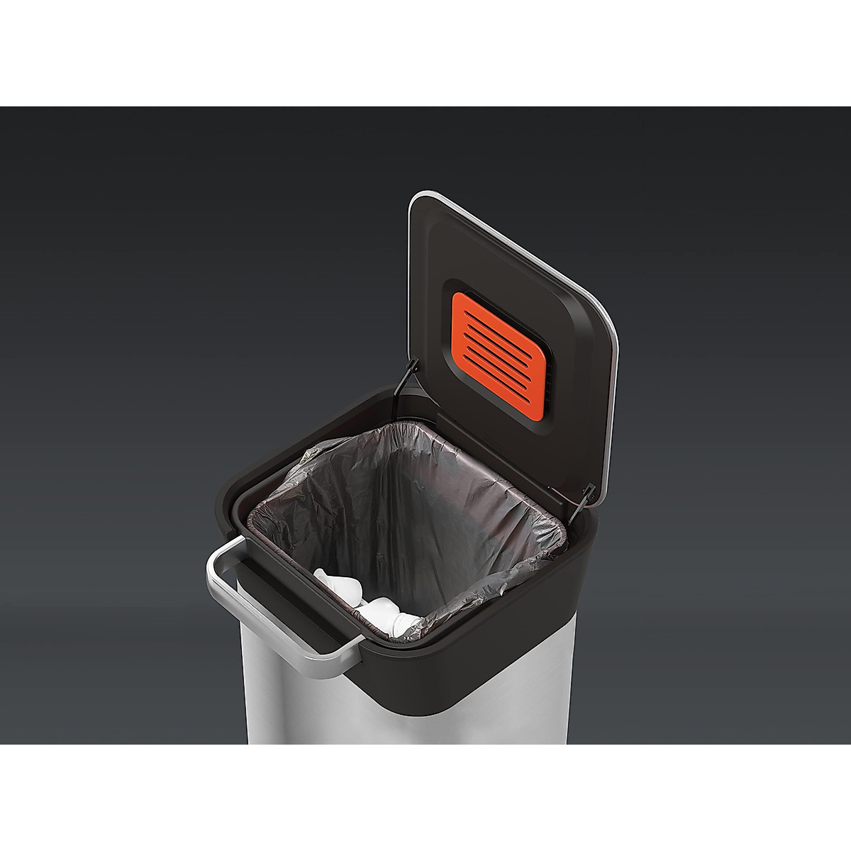 Joseph Joseph Intelligent Waste IW5 Compaction Bin Liners for Titan 5 gallon/20 liter, Black