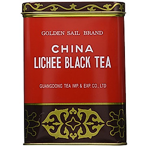 Golden Sail Brand China Lichee Black Tea (1 Lb)