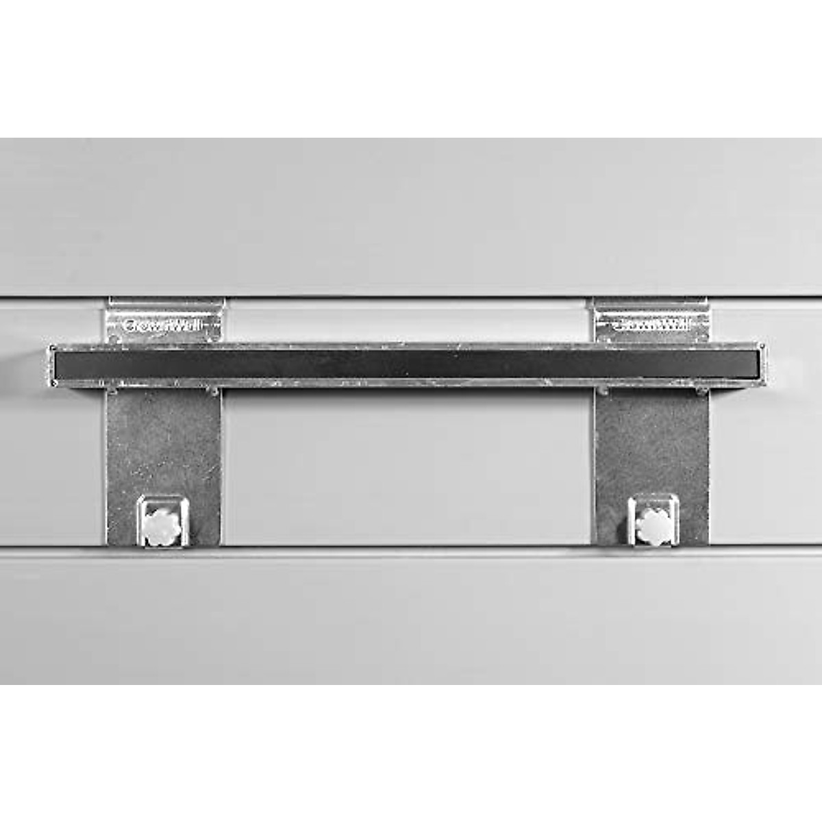 Crownwall Slatwall Steel 16" Magnetic Tool Bar - 2 Pack