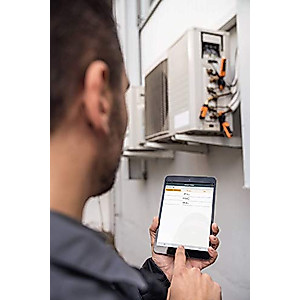 testo Smart Probe Kit I HVAC/R Gauge Set for air Conditioning, Refrigeration and Heating System I Includes testo 115i and 549i – with Bluetooth