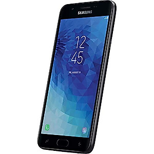 TracFone Carrier-Locked Samsung Galaxy J7 Crown 4G LTE Prepaid Smartphone - Black - 16GB - Sim Card Included - CDMA