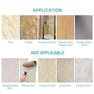 Orimade Adhesive Shower Caddy Shelf with Hooks Organizer Storage Rack Rustproof Wall Mounted Stainless Steel No Drilling for Bathroom, Toilet, Kitchen - 3 Tier, White