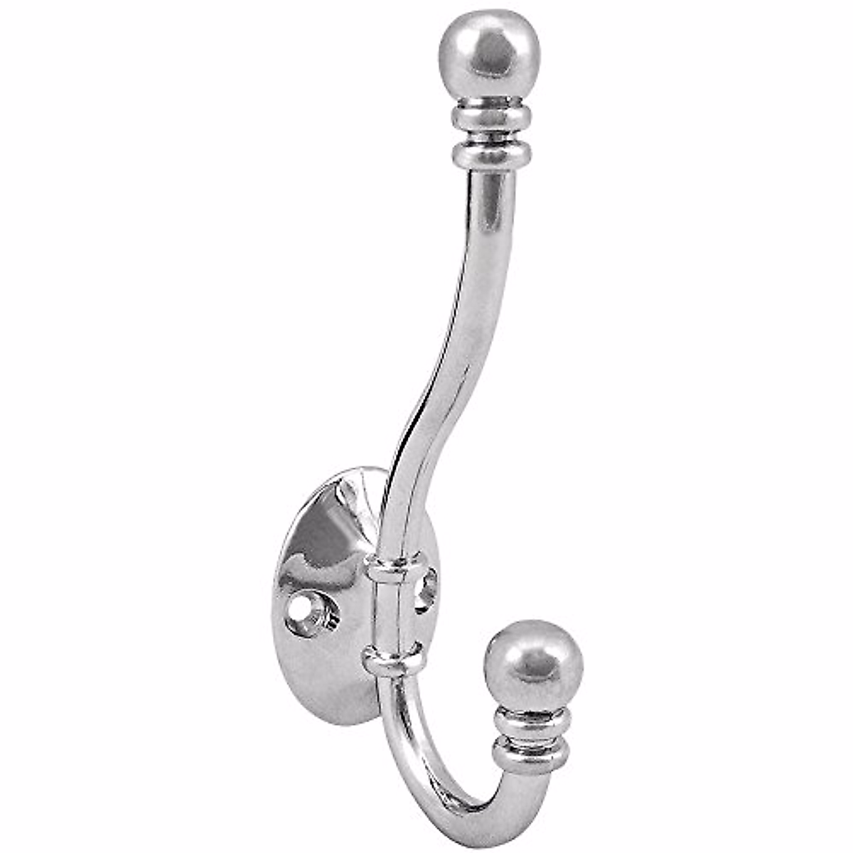 Cosmas 36267CH Polished Chrome Heavy Duty Coat & Hat Hook