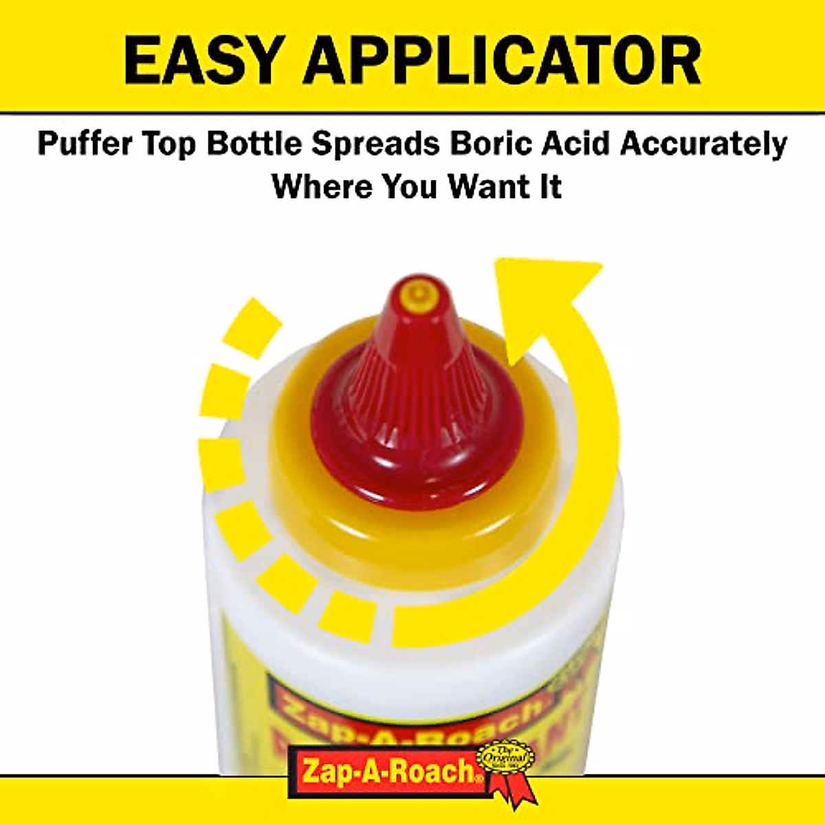 Zap-A-Roach 3 Pk, Boric Acid Roach & Ant Killer NET Wt. 5 Oz. (142 GMS) Each