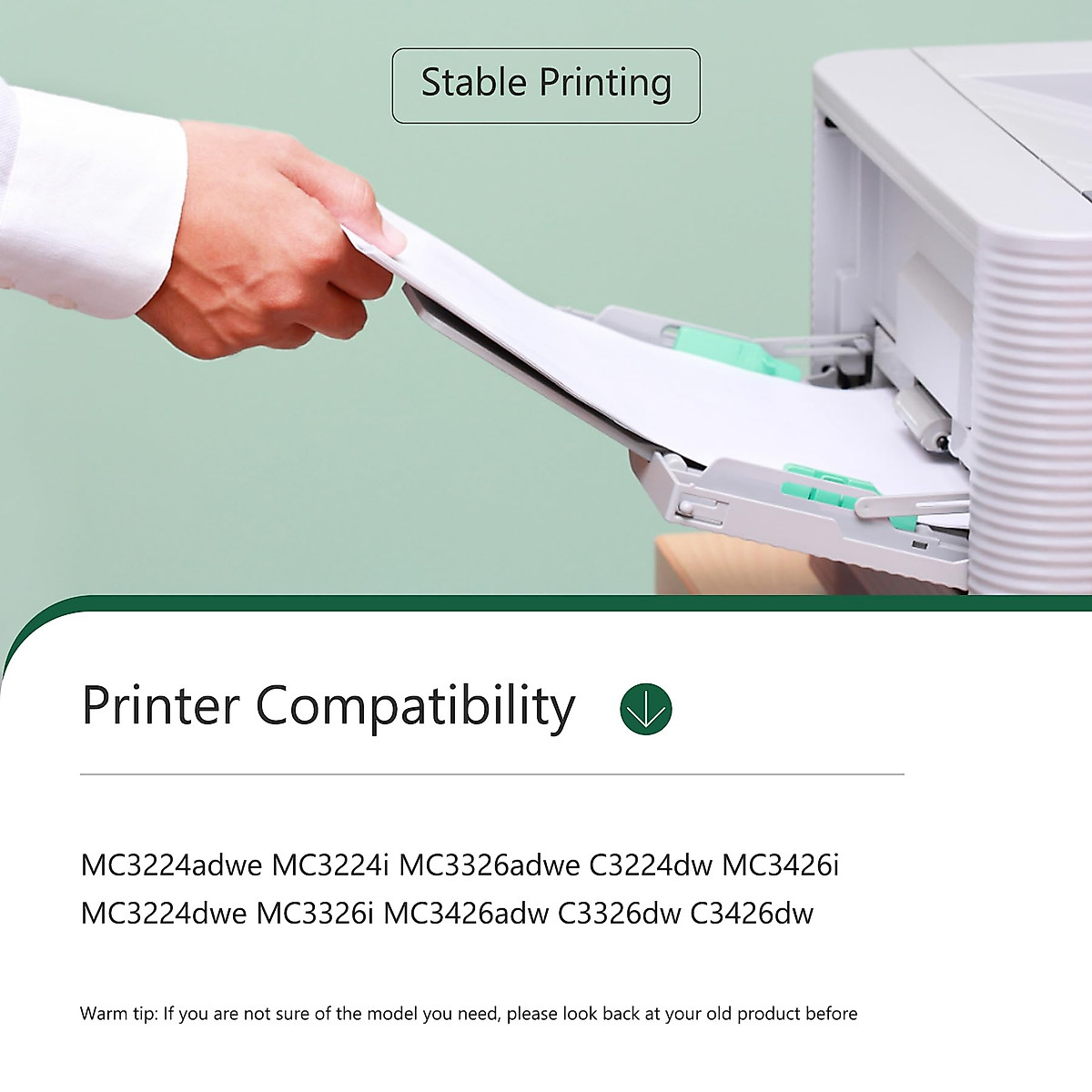 C3224 Toner Cartridge (5-Pack, 2BK/1C/1M/1Y) - Compatible C3210K0 C3210C0 C3210M0 C3210Y0 Toner Cartridge Replacement for Lexmark C3224dw C3326dw C3426dw MC3224i MC3426i MC3224dwe MC3326i Printer