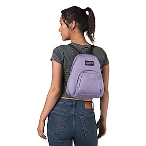 JanSport Half Pint Mini Backpack - Ideal Day Bag for Travel, Pastel Lilac