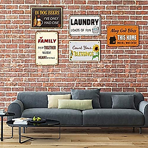 Tin Signs-In Dog Beers I've Had One-Restaurant Bar Hotel Restaurant Cafe House Bedroom Bathroom Garage Decoration.8x12Inch