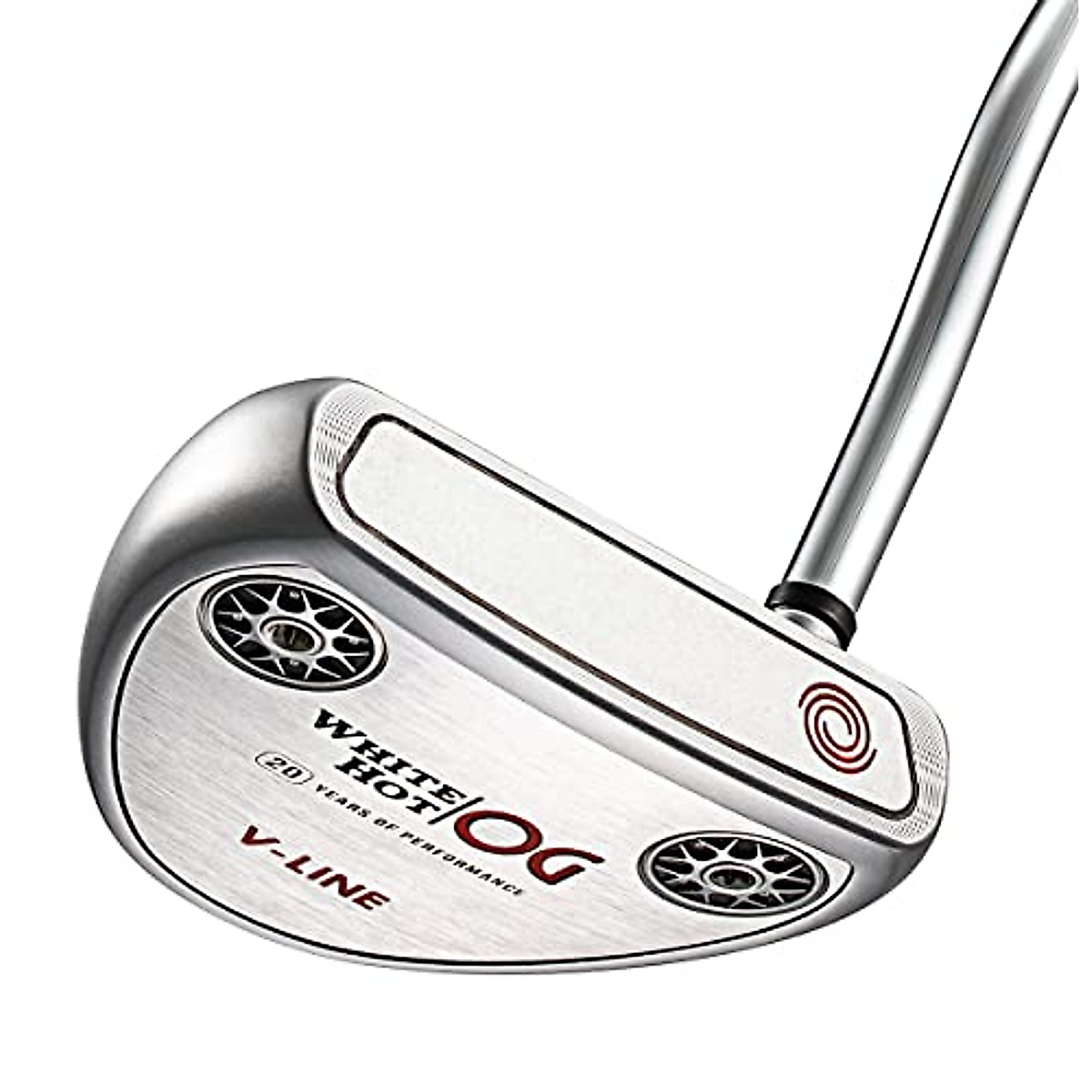 Callaway Odyssey Odyssey White HOT OG OG VLINE Double Vent Putter (Mallet Type, 33 Inches, Steel) Men's