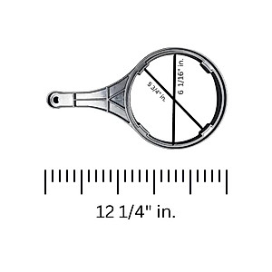 IPW Industries Inc. Filter Wrench Fits PWF45W Water Filter Housing Wrench For Aqua-Pure AP801 AP802, Full Flow, Big Boy, Big Clear, YTB, Atlas Filtri and Other Wide Body Filters