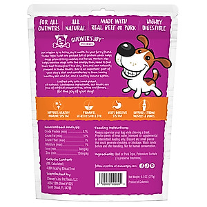 Chewer's Joy Tripe Twist 15pk 6-7in, Premium Quality, High in Protein for Strong Muscles and Bones, Minerals Like Iron & Zinc Naturally Present to Help Boost Immune System. Long Lasting chew