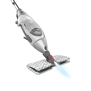Shark S3973D Lift-Away 2-in-1 Pro Steam Pocket Mop with Removable Handheld Steamer for Hard Floors, Above-Floors & Garment Steaming, 3 Modes with Steam Blaster, Intelli-Mop Head, Dirt Grip Pads, White