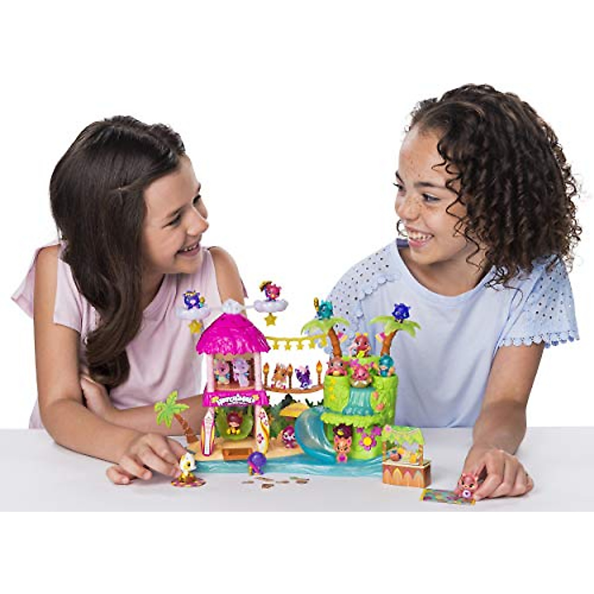 Hatchimals CollEGGtibles Tropical Party Playset with Lights, Sounds and Exclusive Season 4 CollEGGtibles, for Ages 5 and Up