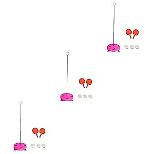 VANZACK Kidcraft Playset 3 Sets Robot Toys Toy for Kids Childrens Toys kidcraft playset Table Tennis Training Tool Sports Training Toy for Children Elastic Accessories Individual