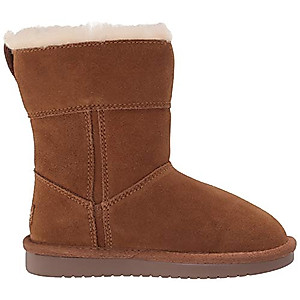 Koolaburra by UGG Unisex-Child Aribel Short Boot, Chestnut, 11 Little Kid US