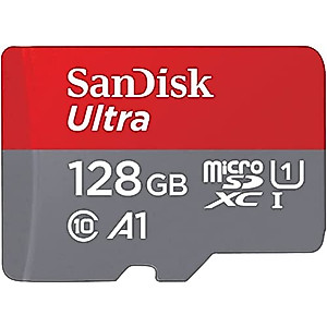 SanDisk 128GB Ultra microSDXC UHS-I Card for Chromebooks - Certified Works with Chromebooks - SDSQUAB-128G-GN6FA