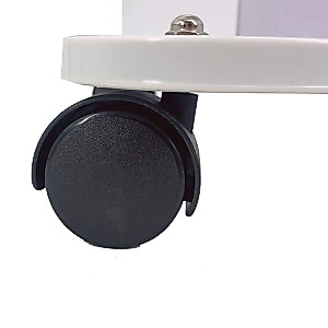 Cozyel Esthetician Cart, Trolley Cart with wheels, 3 Tier Beauty Rolling Cart, Trolley SPA, Adjustable Tattoo Table Work Station, Beauty Salon trolley cart, Salon Spa Rolling Trolley Stand Mobile Cart