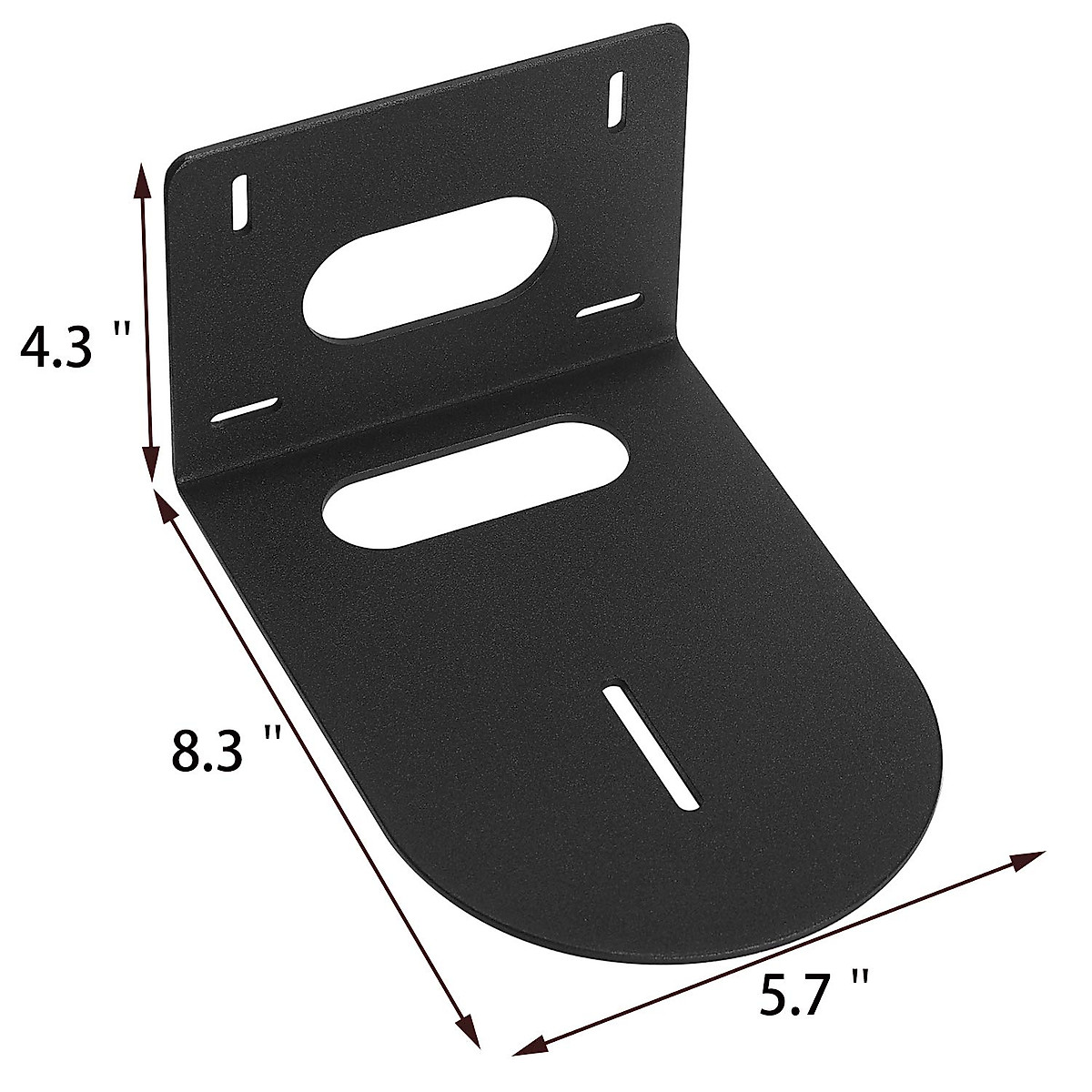 Wdwlbsm Camera Wall Mount Bracket, Universal Security Camera Mounting Holder, HCM-1, AVIPAS, HuddleCam, Small Select Surveillance Cameras or Speaker Hanger (Black)