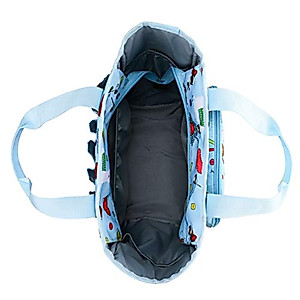 EXCEART Yarn Storage Knitting Bag Sewing Embroidery Project Handbag Crochet Hooks Knitting Needles and Accessories Organizer