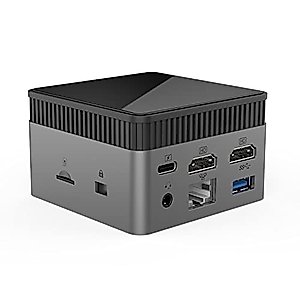 KINGDEL M6S Mini PC Celeron N5105 Processor 4 Cores 4MB L3 Cache Max 2.90GHz 8GB RAM 128GB SSD AC7265/2.4G/5G 3xUSB3.0 2xHD Support 4K