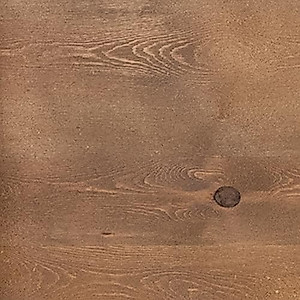 Flash Furniture Hercules Commercial Grade Farmhouse Dining Table | Solid Pine Foldable Table for 10 in Antique Rustic | Rustic Charm for Home and Events