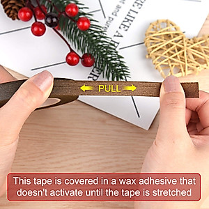 KUUQA 4 Rolls 1/2" Wide Floral Tapes for Bouquet Stem Wrapping and Floral Crafts,Wedding Bouquet,Dark Green,Light Green,Grass Green,Dark Brown