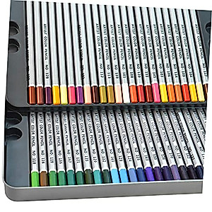 Healvian 1 Set 48 Highlighter Pencil Blending Pencil Writing Pencils Artist Pencils Blending Pencils Oily Pencils Art Pencils Coloring Pencils Mix Tin Box Pencils Colored Pencil Set