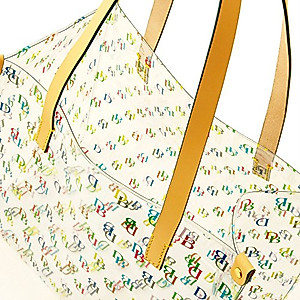Dooney Bourke Clear IT Medium Shopper Bag Purse Tote