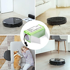 FirstPower Upgraded 3200mAh Battery - Compatible with Eufy RoboVac 11S, 11S Plus, 11S MAX, 12, 15C MAX, 15C, 30, 30C MAX, G10 Hybrid, G20 & Ecovacs Deebot N79DN622 (NOT for 2-Prong Connector)