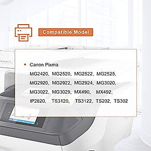 MYTONER 245XL/246XL Compatible Ink Cartridge Replacement for Canon PG-245 XL CL-246 XL PG-243 CL-244 for MX492 MX490 MG2420 MG2520 MG2522 MG2920 MG2922 MG3022 (Black, Tri-Color)