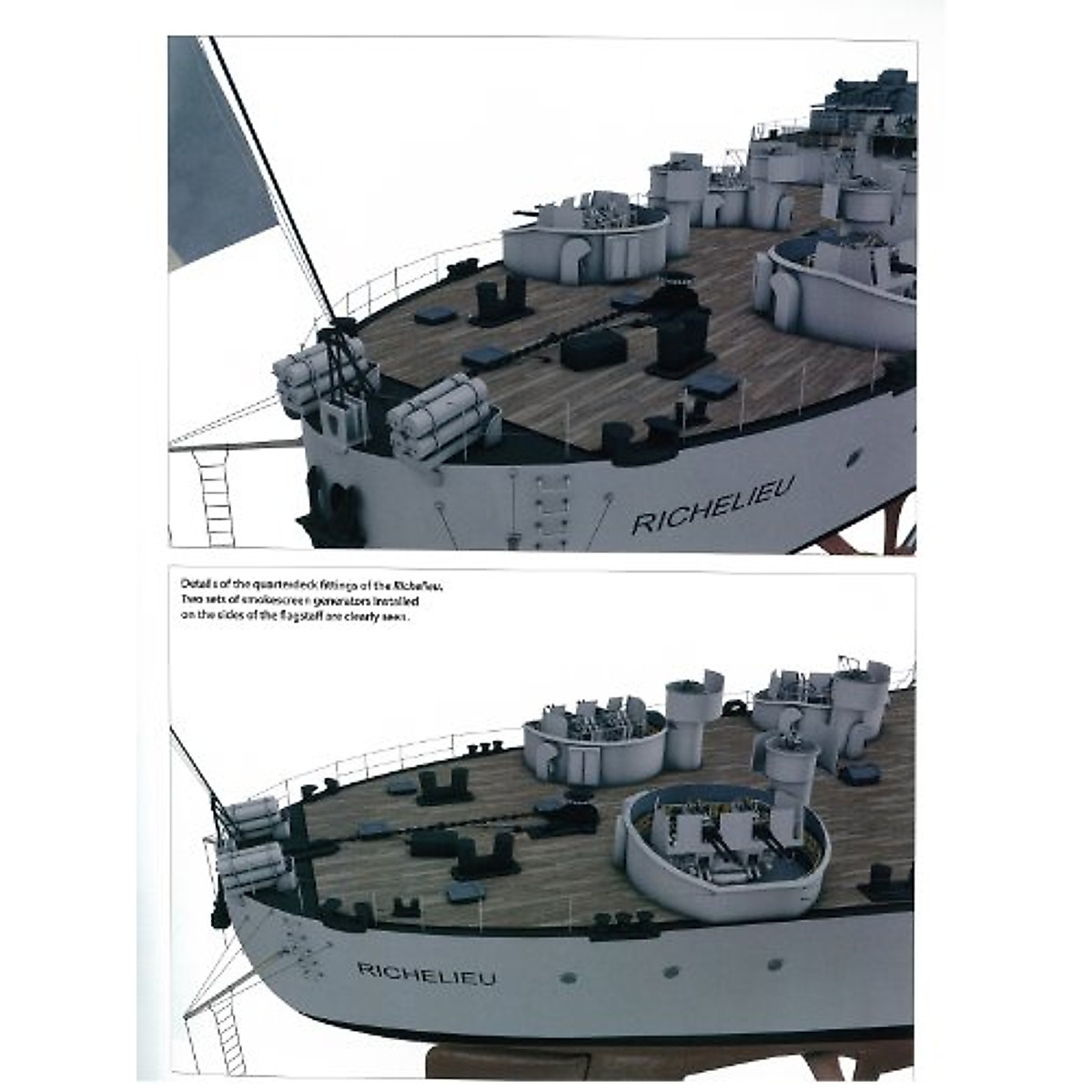 The Battleship Richelieu (Super Drawings in 3D)
