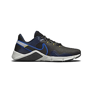 Nike Men's Gymnastics Shoes Sneaker, Black Racer Blue Obsidian Wolf Grey, 11