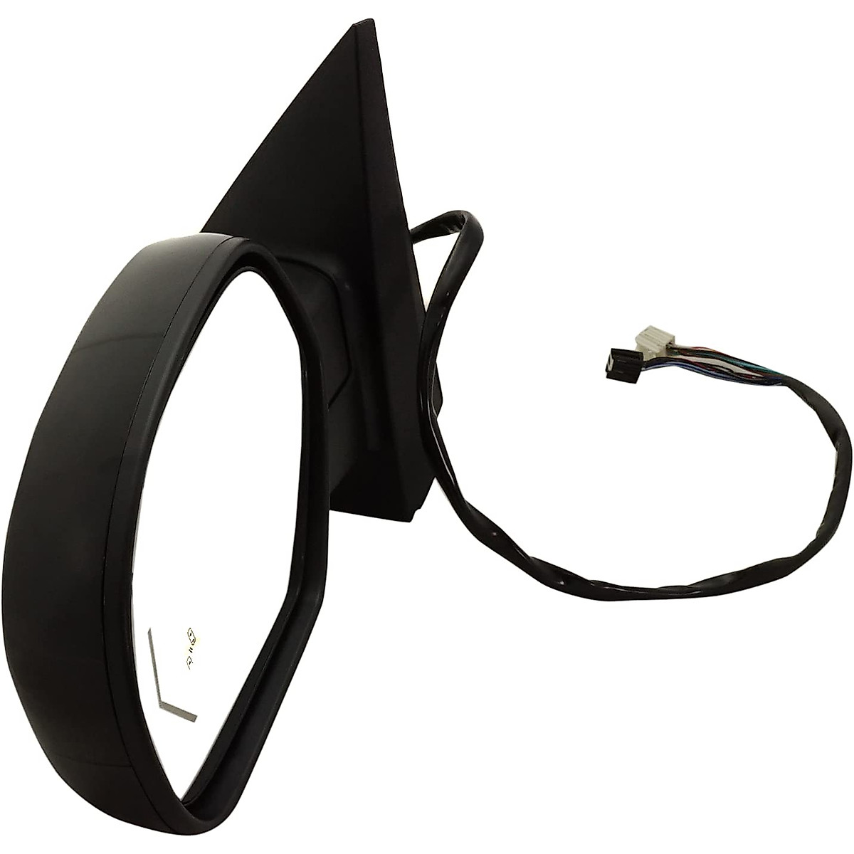 Kool Vue Driver Side Power Heated Mirror for Chevrolet Tahoe Suburban 1500 GMC Yukon 2007-2014 Power Fold With Signal Light, Blind Spot Light, Memory & Puddle Lamp; Without Auto-Dimming Textured