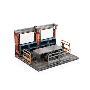 HiPlay JoyToy Science-Fiction Theme Scene Base for 1/18 Scale Action Figures- 1/18 Mecha Depot:Meeting Area JT0913