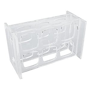 Naroote Liquor Cup Display, Washable 6 Pcs Acrylic Shot Glass Holder for Household