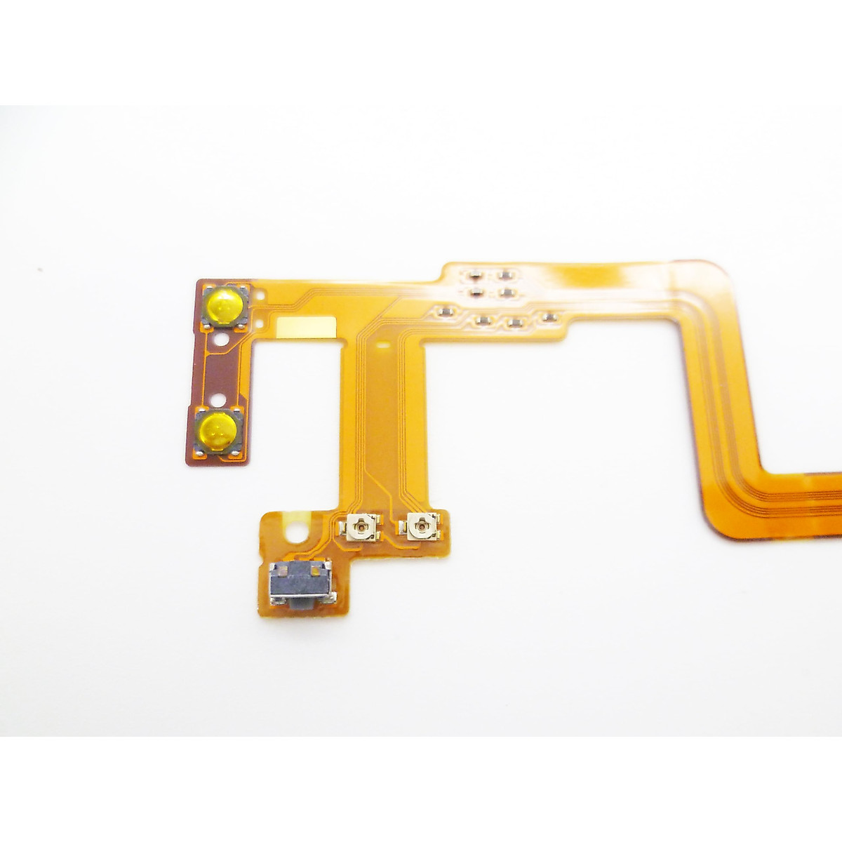 SD Card Reader Slot & L/R Shoulder Button Module Flex Cable Replacement Compatible with Nintendo DSi