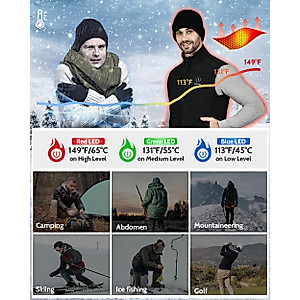 FUNPRO Heated Vest for Men Women, Windproof Electric Heating Vest, Softshell Sleeveless Sports Jacket, Battery Not Included