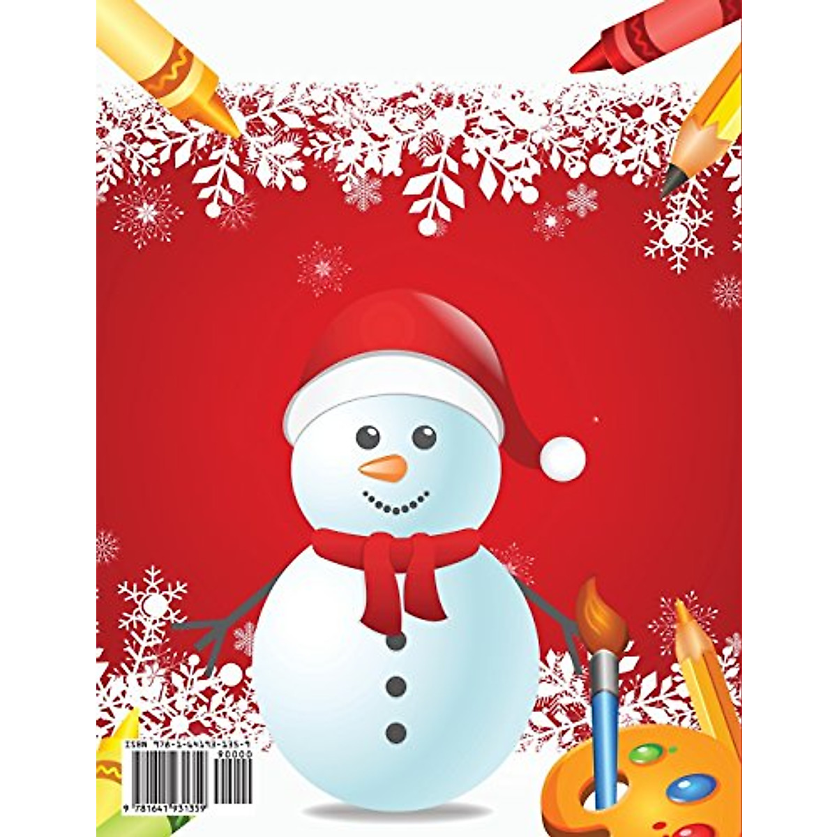 Fiocchi di neve : Libro da colorare per bambini (Italian Edition)