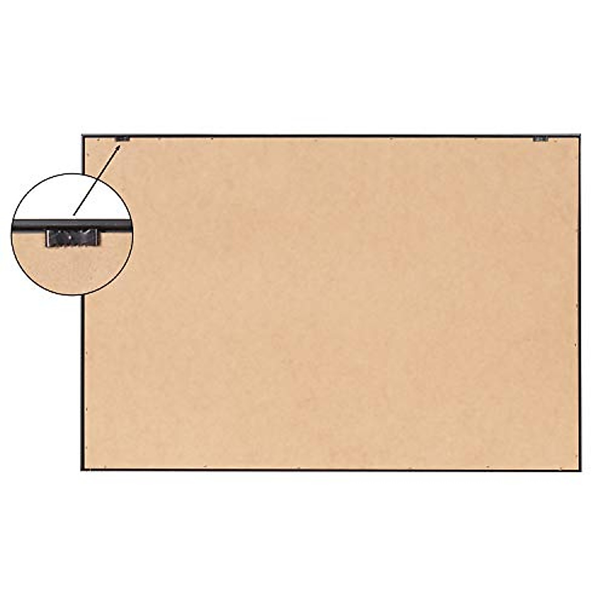 Kate and Laurel x Mentoring Positives Collaboration Pink Golden Hour Framed Canvas Wall Art, 23x33, Gold, Feminine Abstract Art Print for Wall