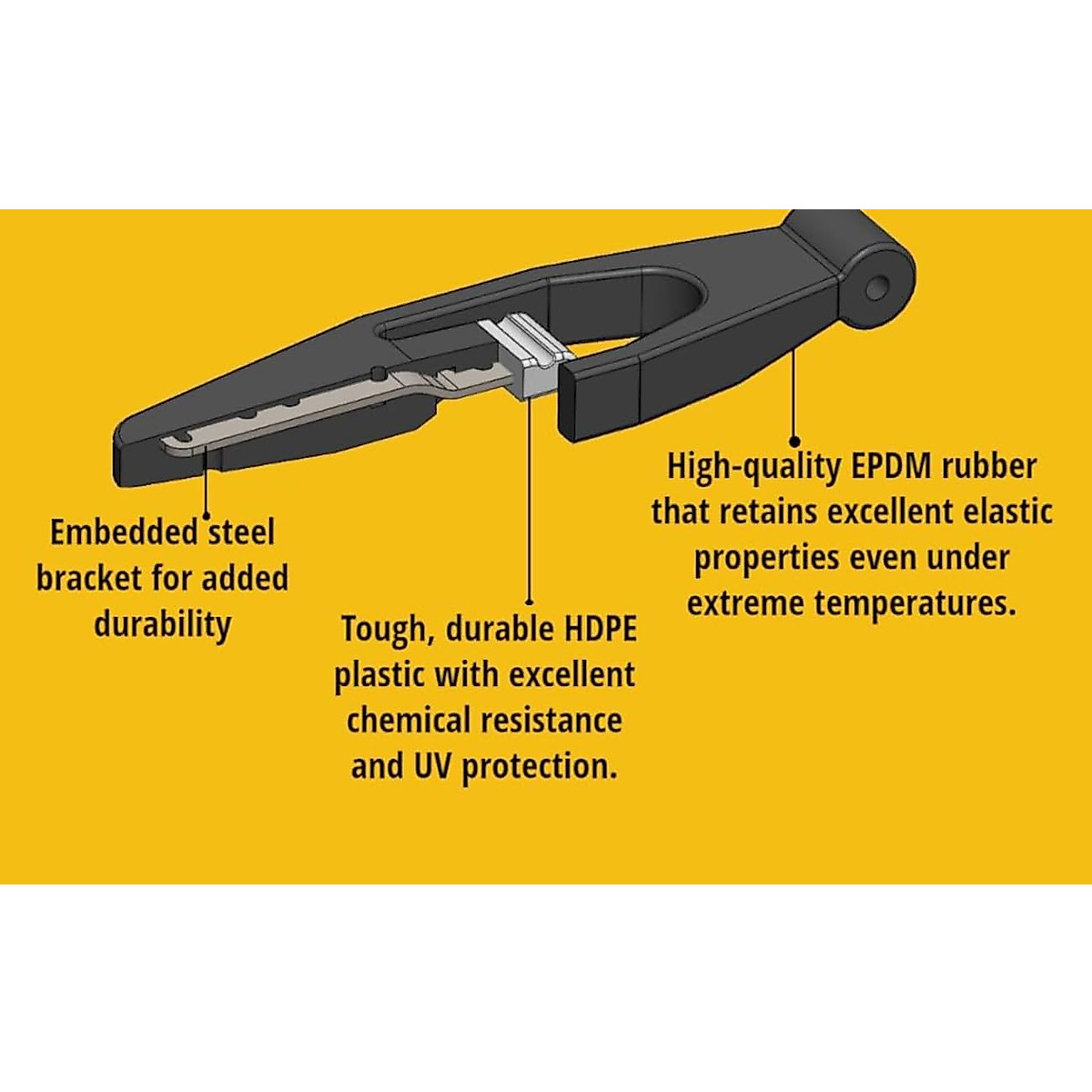 Kenworth Peterbilt Hood Latch assembly kit/set L56-0001 -comes with polished stainless steel brackets