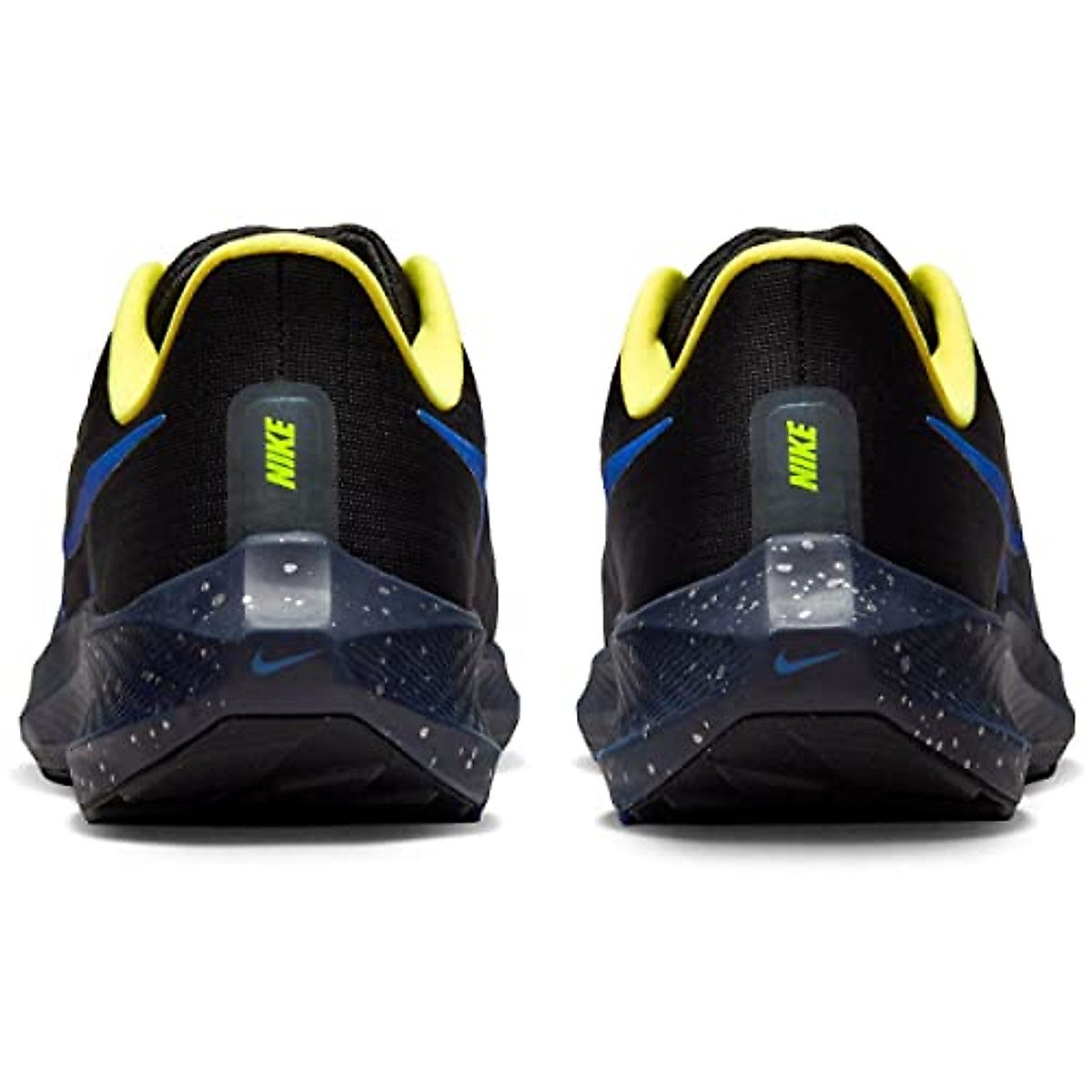 Nike Men's Air Zoom Pegasus 39 Running Shoe (Black/Hyper Royal-Thunder Blue, 10.5)