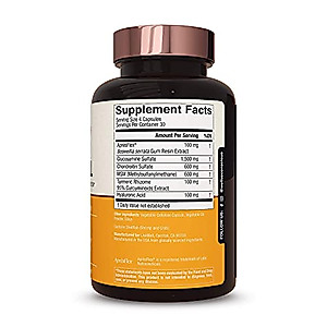 Glucosamine Chondroitin with MSM, Hyaluronic Acid, and More - MoveWell by LiveWell | Joint Health Supplement