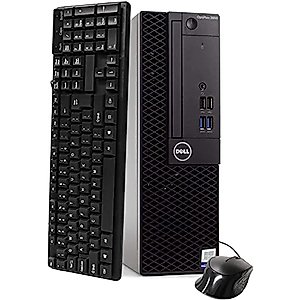 Dell Optiplex 3050 SFF Desktop PC, Intel i5-6500 3.2GHz 4 Core, 8GB DDR4, 256GB SSD, WiFi, Win 10 Pro, Keyboard, Mouse (Renewed)
