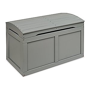 Hardwood Safety Hinge Barrel Top Toy Storage Chest