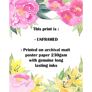 Isaiah 41 10 Wall Art, Watercolor Mountains Bible Verse Poster, Christian Gifts Men UNFRAMED 8x10, Crafty Cow Design