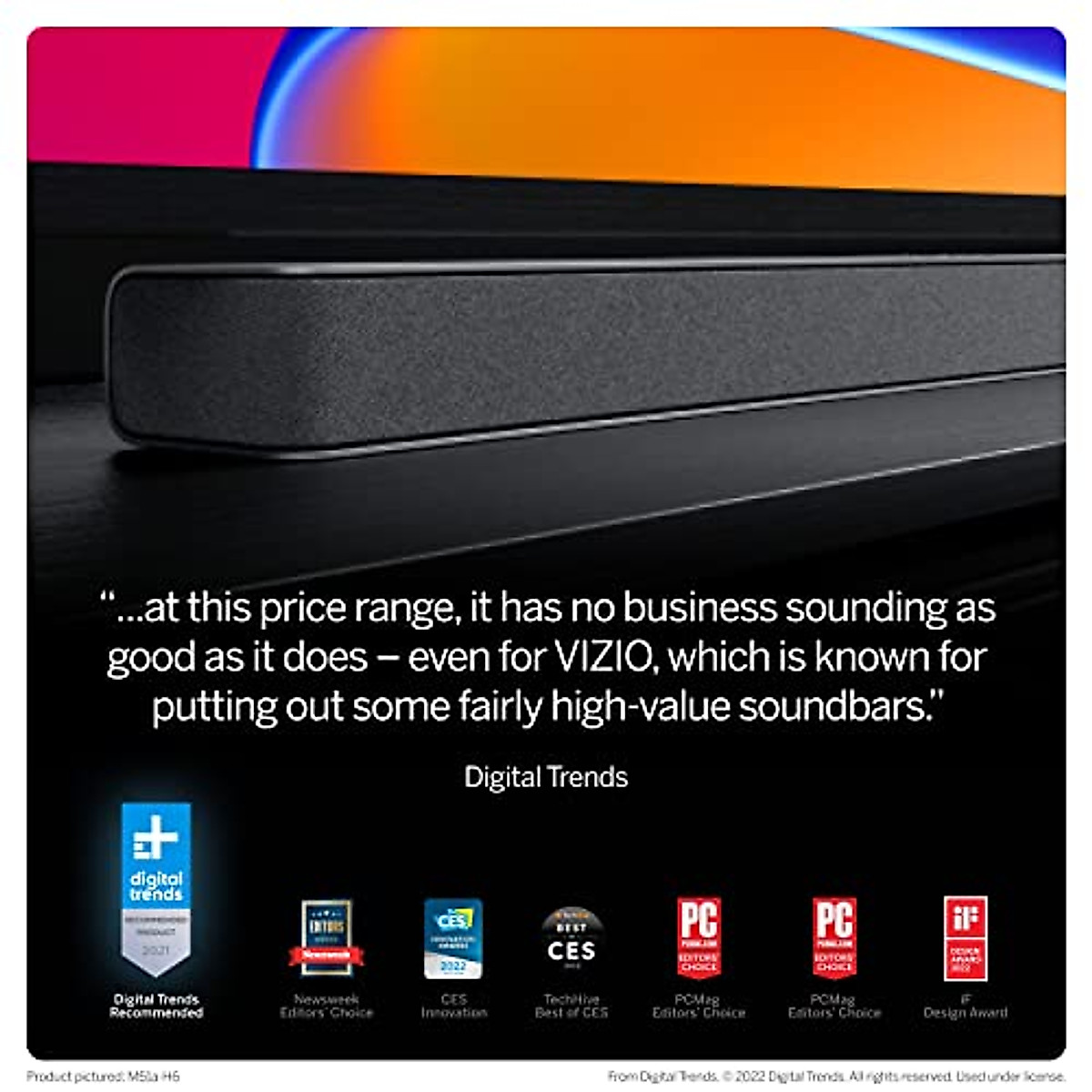VIZIO M213ad-K8B-RB 2.1Ch M-Series AiO 36" Soundbar - Certified Refurbished