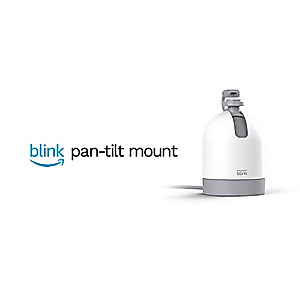 Blink Mini Pan-Tilt Mount | Rotating mount accessory for Mini indoor plug-in smart security camera (White)