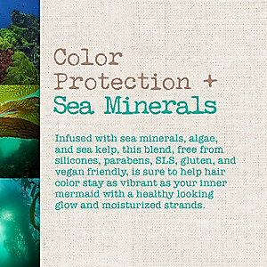 Maui Moisture Color Protection Sea Minerals Heat Shield Mist, Bottle Coconut 4.2 Fl Oz