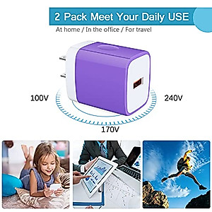 Samsung Charger Block Phone Charger Type C Fast Charging for Samsung Galaxy A13 A53 5G A03S A02S A12 A11 A42 A32 A73 S22 S21 FE S20,Pixel 6,Moto G, USB C Android Charger Adapter USB C Cable 6FT